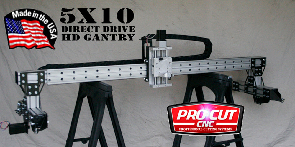 HD5100G 5'x10' CNC Gantry Kit – procutcnc.com